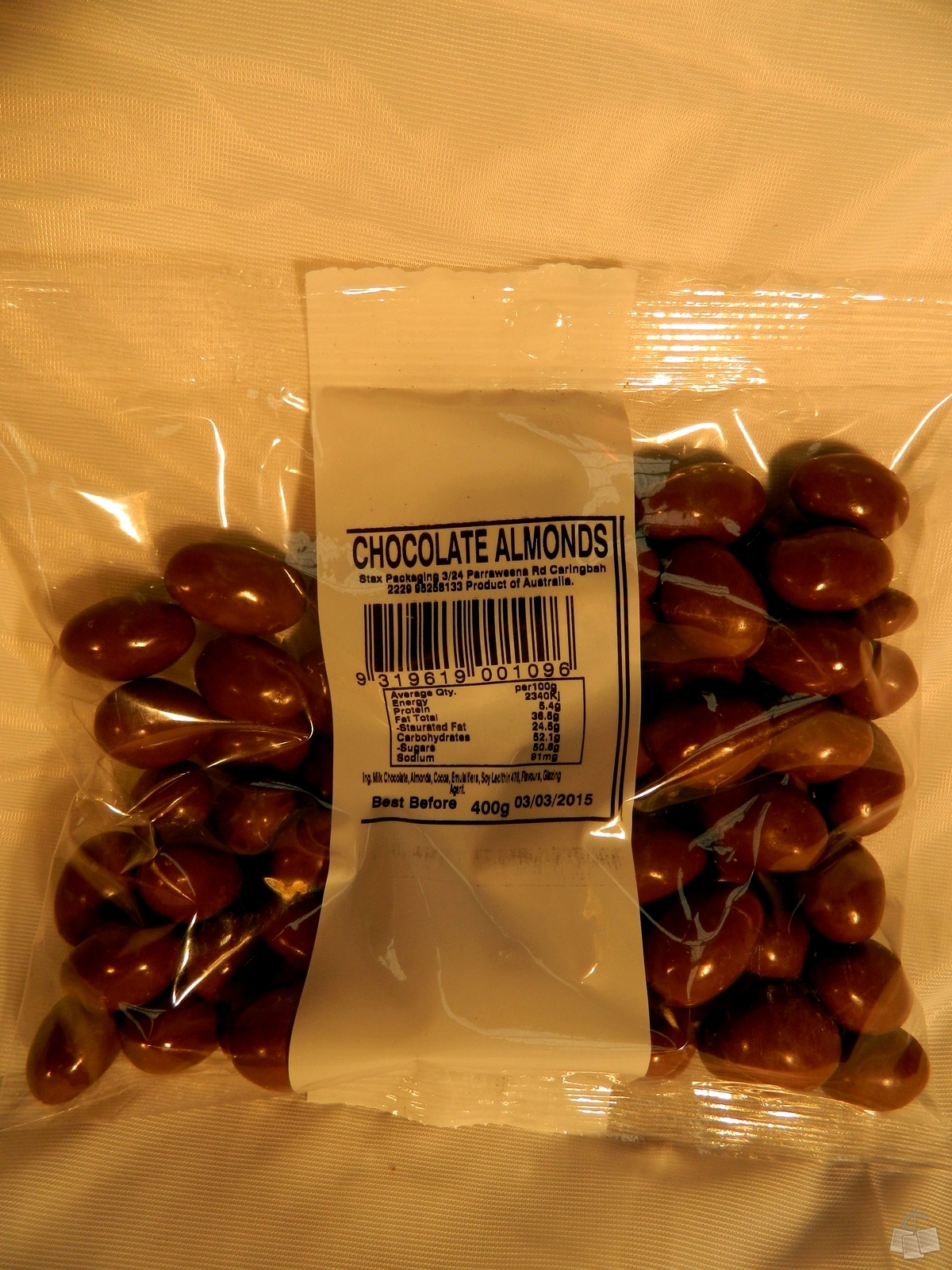 Chocolate_Almonds - Stax Foods